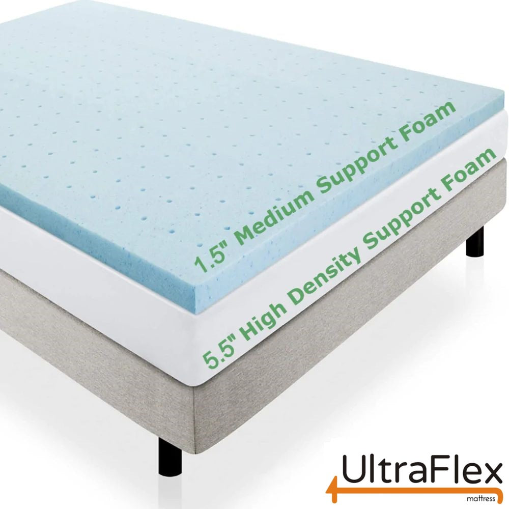 UltraFlex INFINITY PLUS Orthopedic Spinal Care, Premium Soy Foam, Eco ...