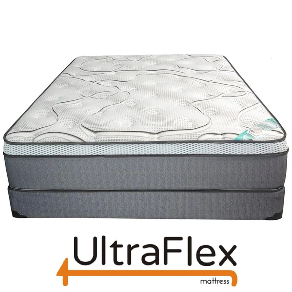 UltraFlex FANTASY Foam Encased Eurotop Pocket Coil Mattress (Made in C ...