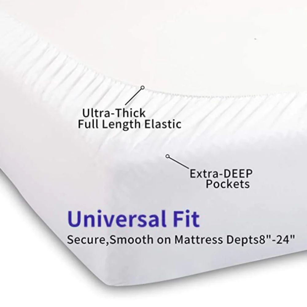 Health Comfort Bamboo Waterproof Mattress Protector – UltraFlex Mattress